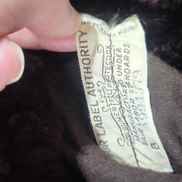 Vintage | Jackets & Coats | Vintage Brown Bear Fur Coat W Pockets Fur ...